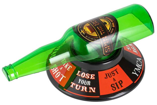 Family & Novelty Drinking Games: SPIN the Bottle Drinking Game