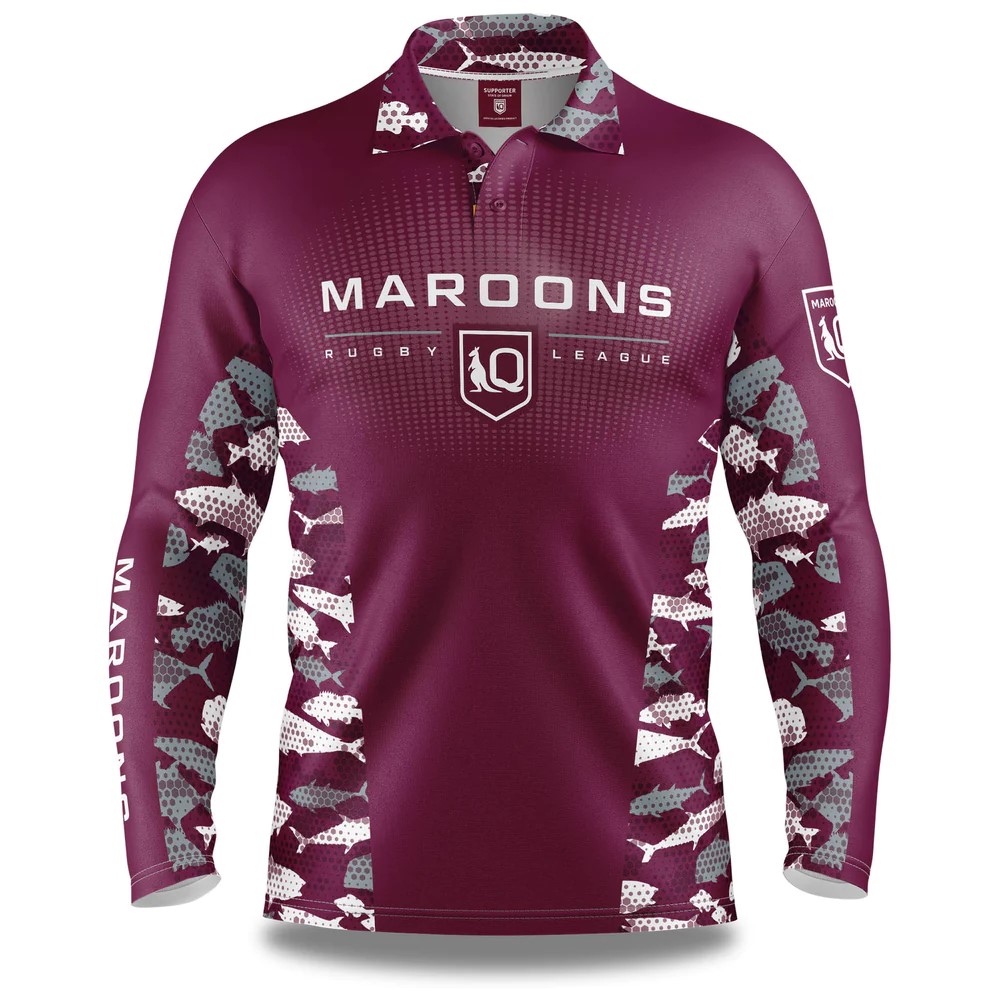 MAROONS STATE of ORIGIN CLOTHING MERCHANDISE & MEMORABILIA: QLD MAROONS ...