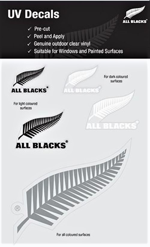 Wallabies - All Blacks Merchandise: All Blacks Decal Stickers