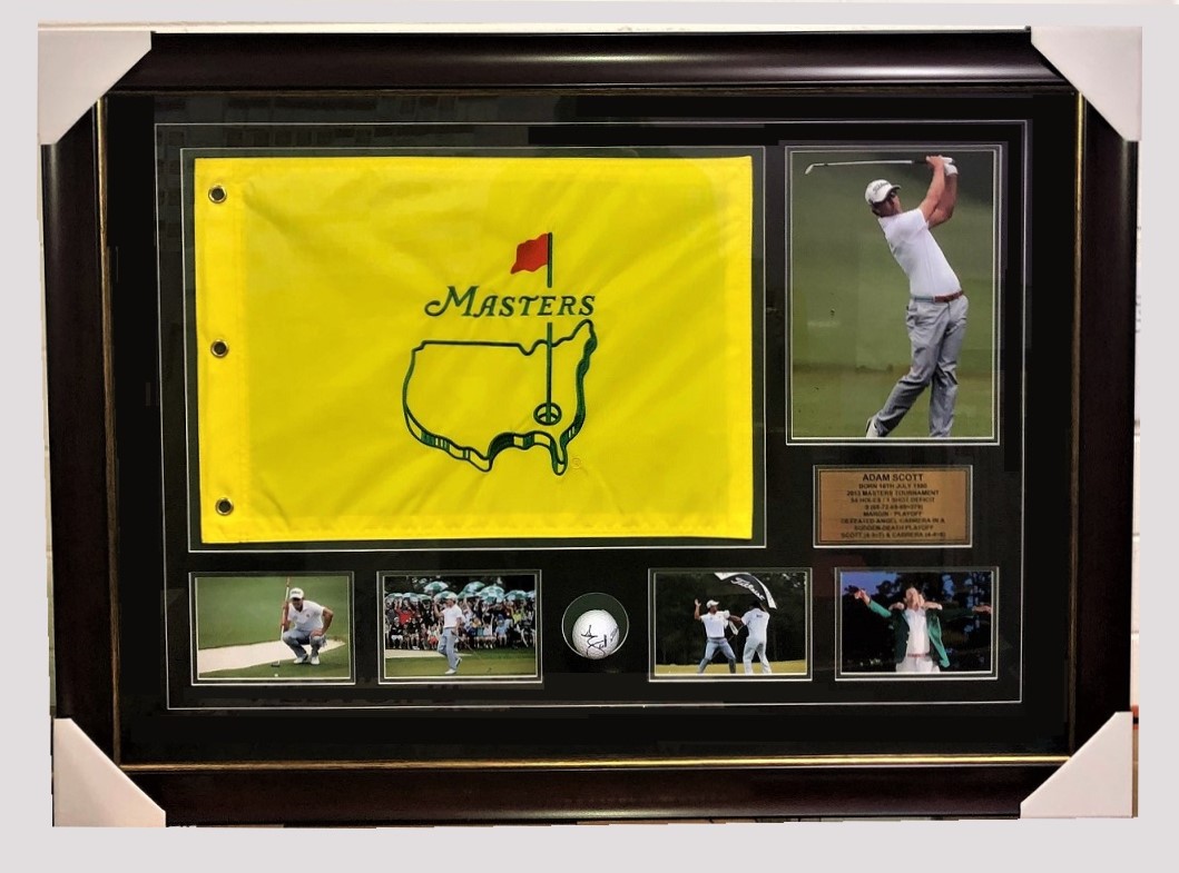 BOXING GOLF NBA BASKETBALL TENNIS Memorabilia: ADAM SCOTT Golf Ball ...