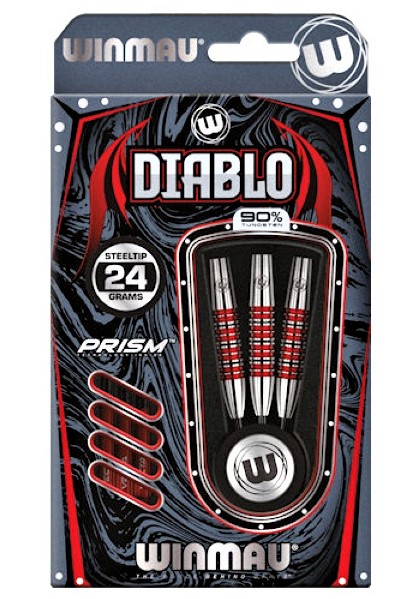 DARTS Merchandise & DART Cases : Diablo 90% Tungsten Dynamic Grip Darts ...