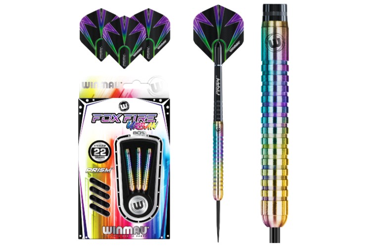 DARTS Merchandise & DART Cases : Foxfire Urban 80% Tungsten Darts 22gm