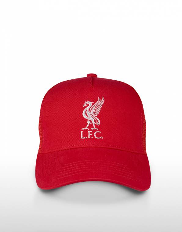Soccer Merchandise & Memorabilia: LIVERPOOL F.C CAP - TRUCKERS CAP