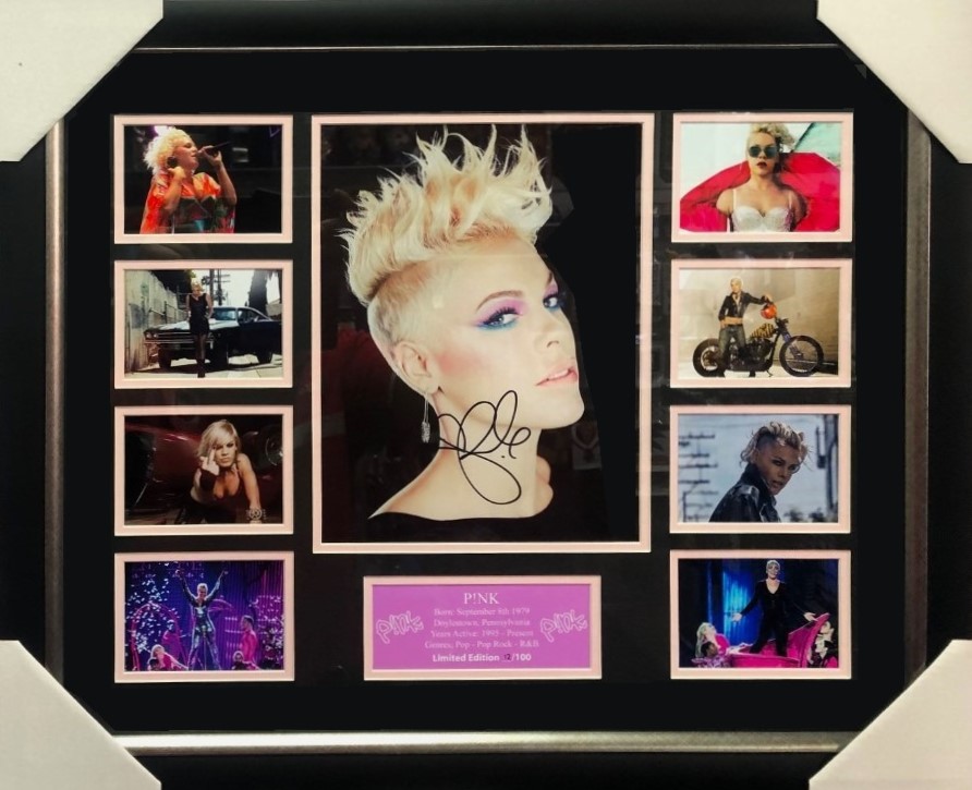 MUSIC BASKETBALL & TV Limited Edition Memorabillia : PINK Limited ...