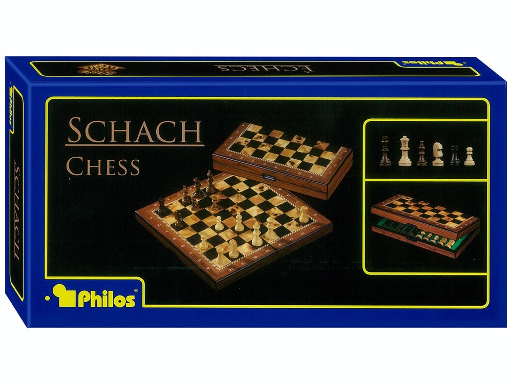 Family & Novelty Drinking Games: Philos Schach Chess Set Wood 40cms ...